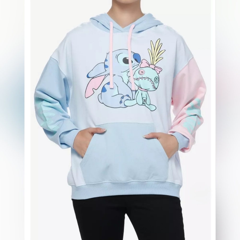 Disney Lilo & Stitch Scrump & Stitch Color-Block Girl… - Gem